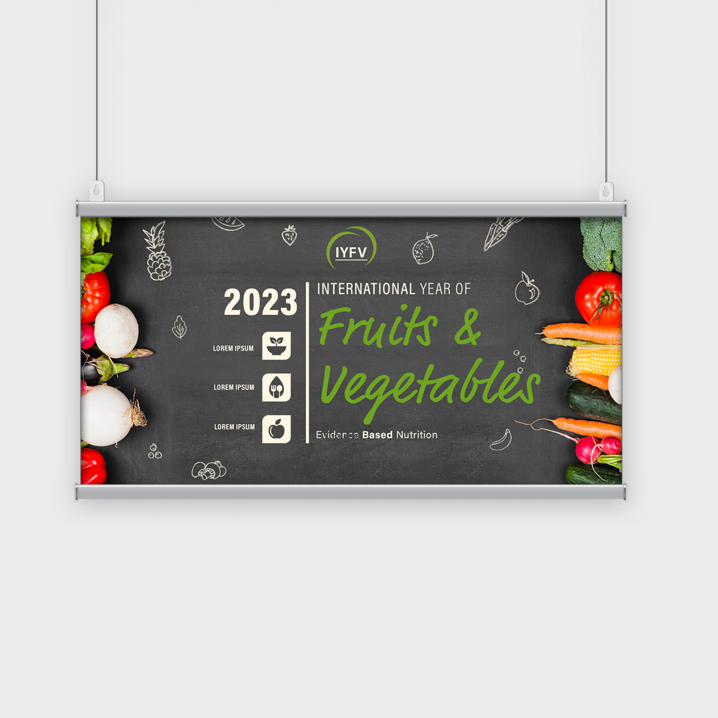 Snap Poster Hanger 36‘’ (W) - Custom Poster Printing | 777Sign